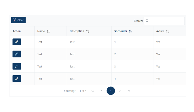 Tables | Design System
